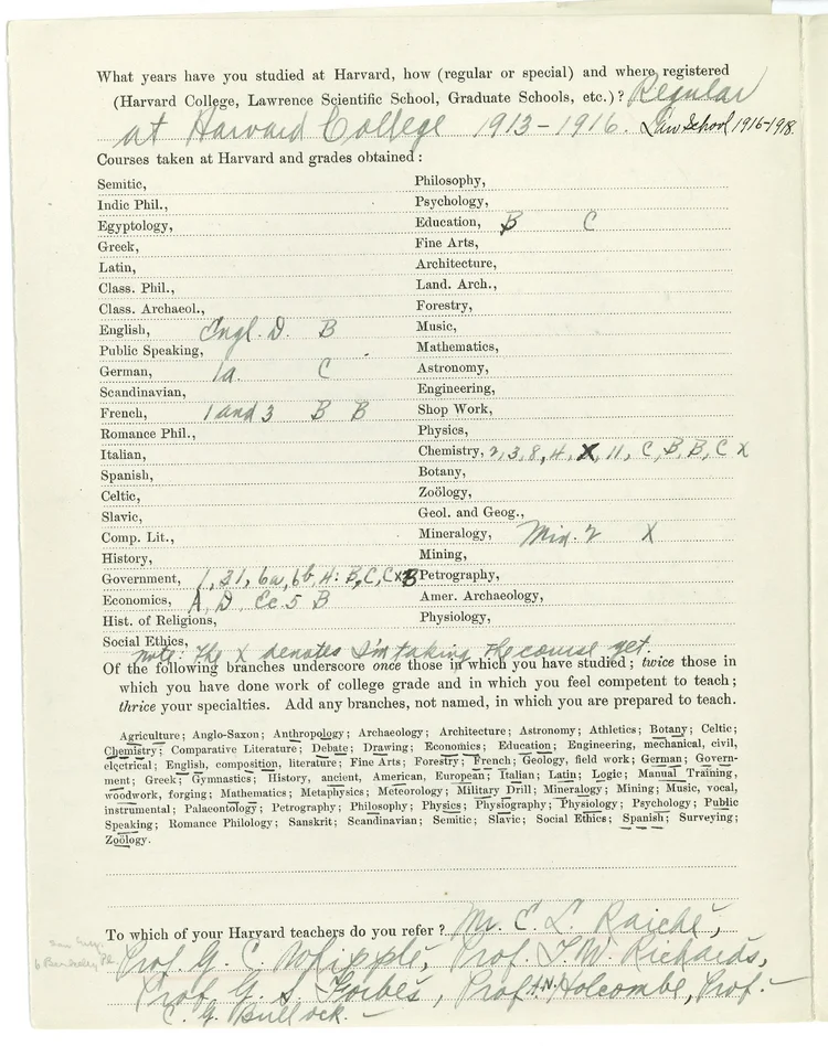 Harvard College Pedro Albizu Campos Archival Documents Pedro Albizu ...