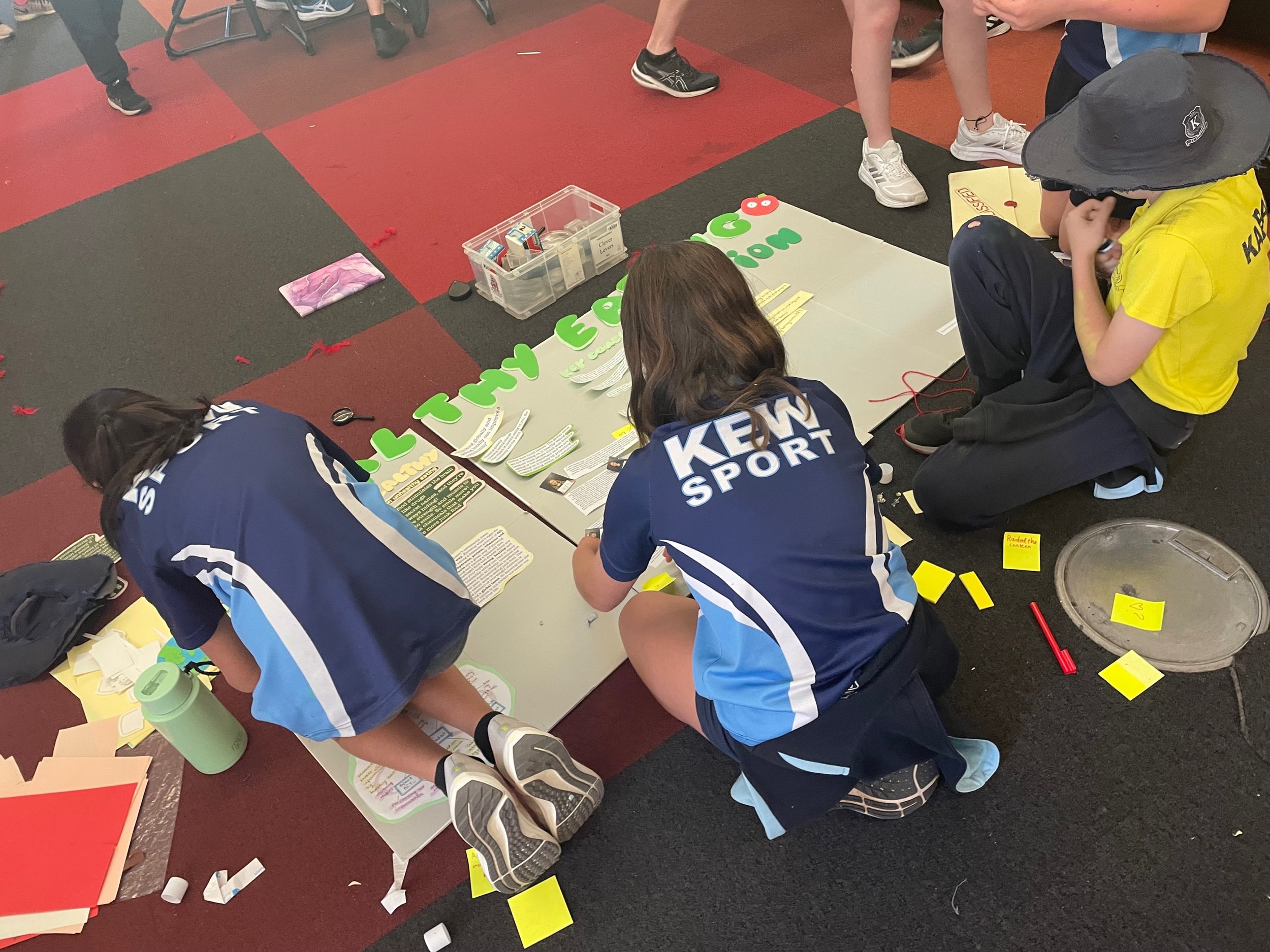 Year 6 Action Teams Exhibition — Kew Primary School