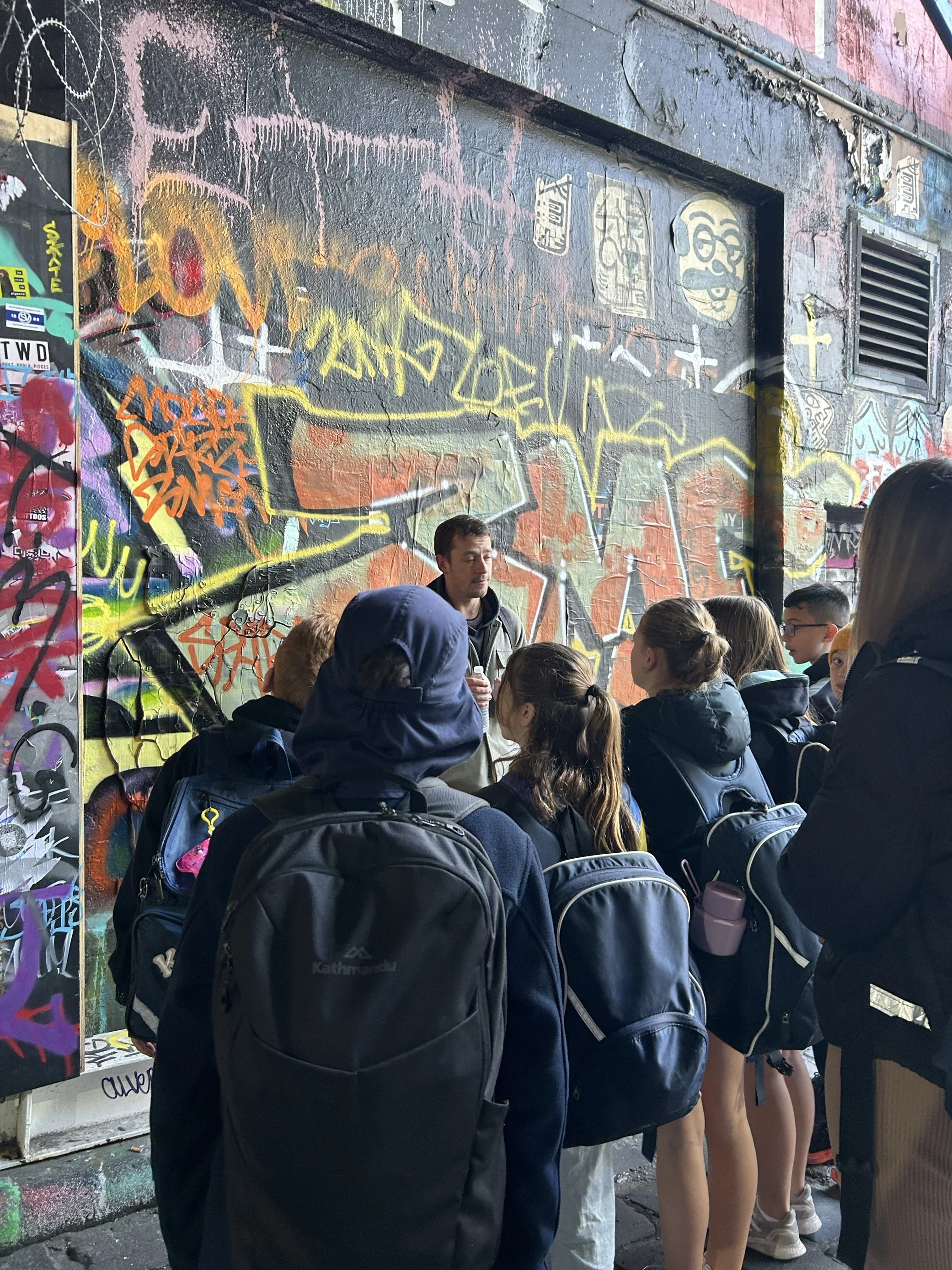 Year 6 Arts Action Team Guided Street Art Tour — Kew Primary School