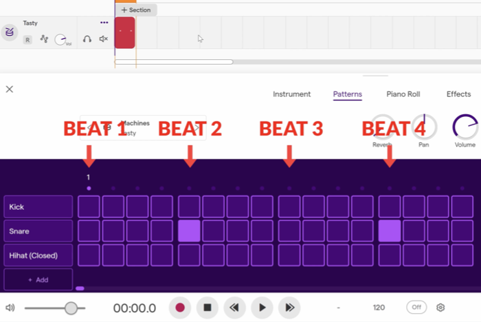 2.2 Creating Drums — shedthemusic