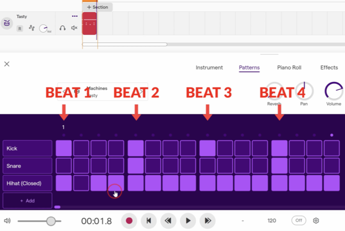 2.2 Creating Drums — shedthemusic