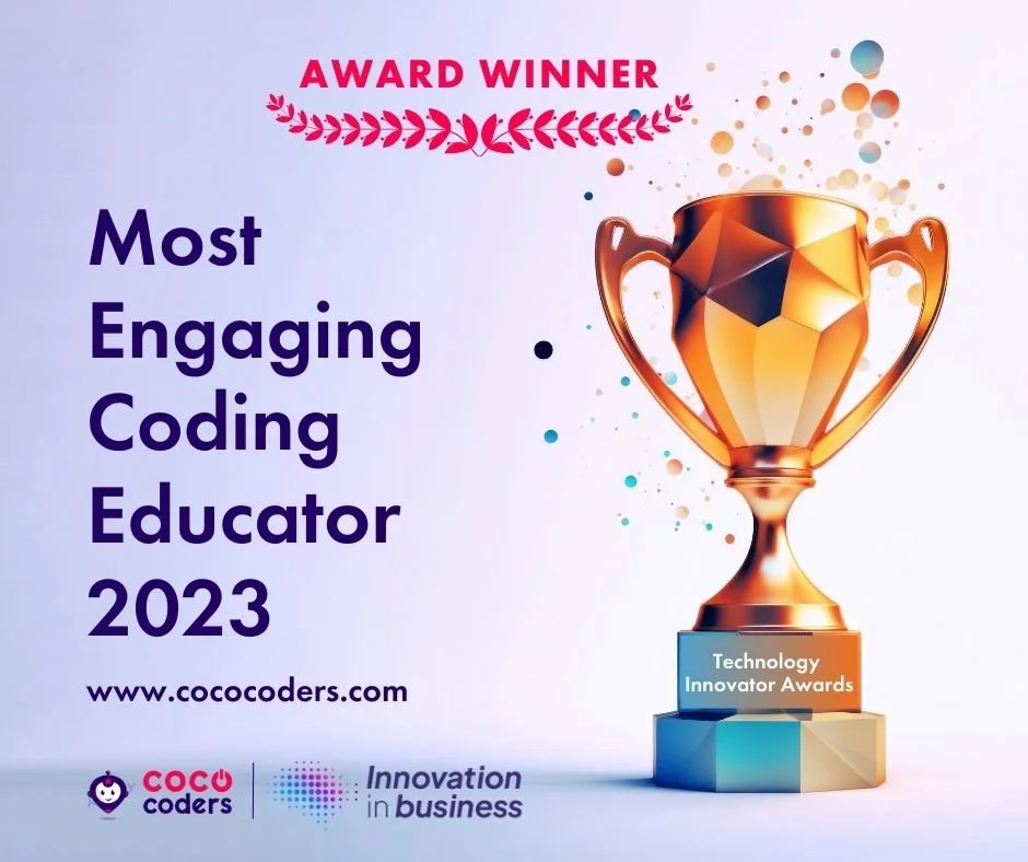 Coco Coders awarded ‘Most Engaging Coding Educator 2023 - USA’ — Coco ... Coco Coders awarded ‘Most Engaging Coding Educator 2023 - USA’ — Coco ...