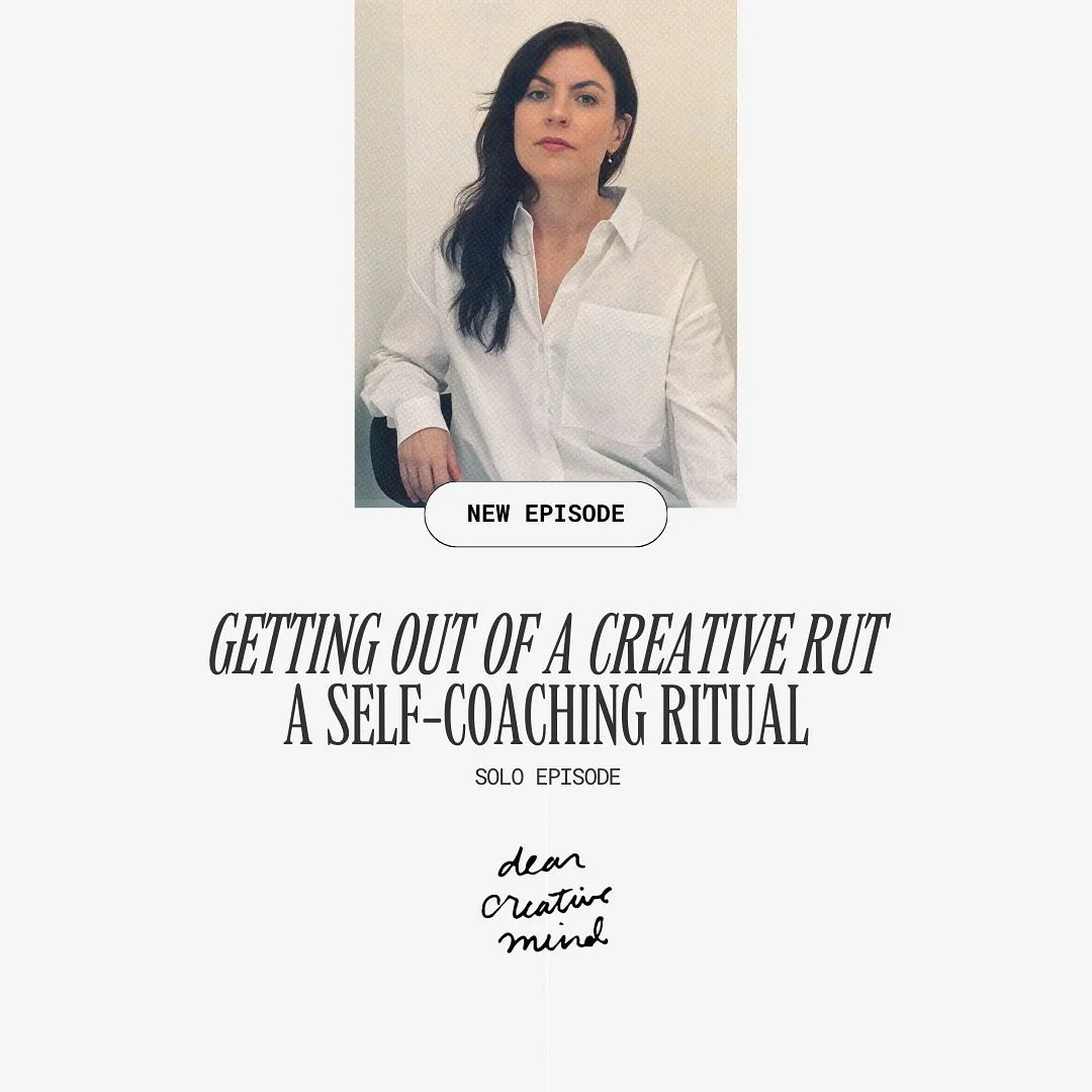Coaching for artists and creatives — dear creative mind