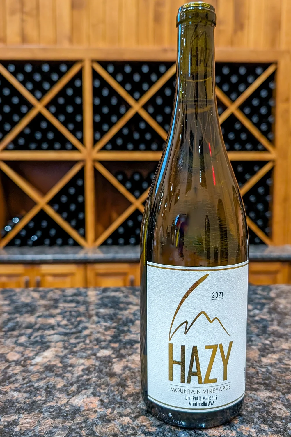 2021 Dry Petit Manseng — Hazy Mountain