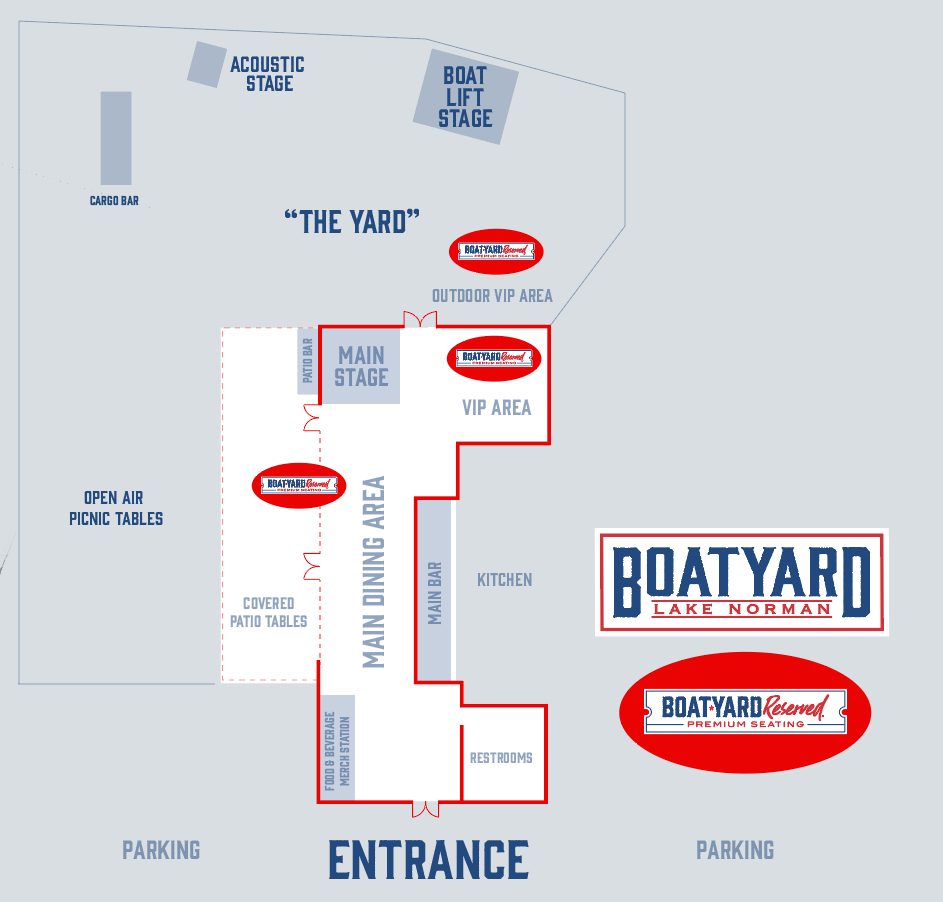 map — Boatyard LKN Bar & Live Music Venue