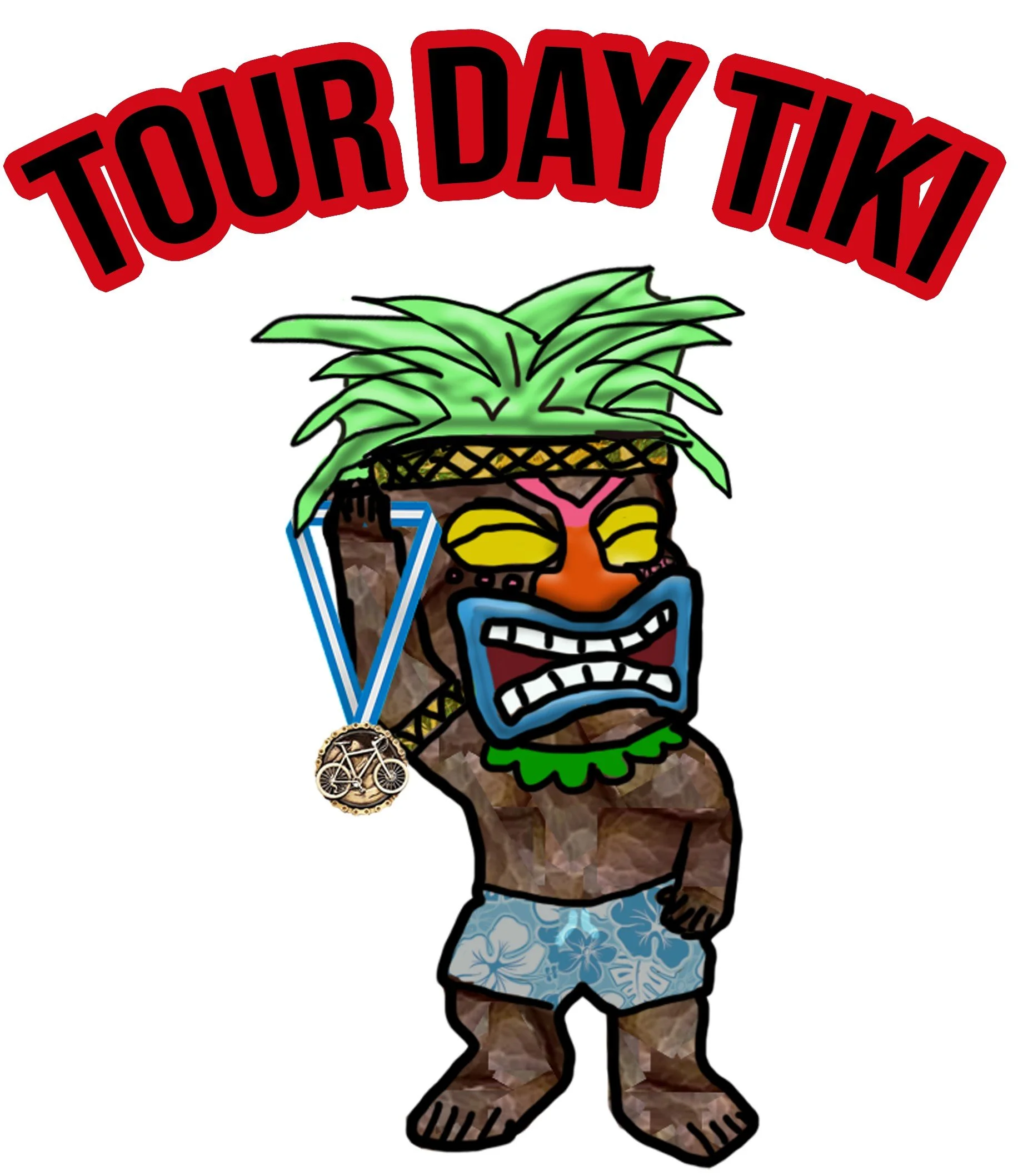 Tiki Man Cartoon
