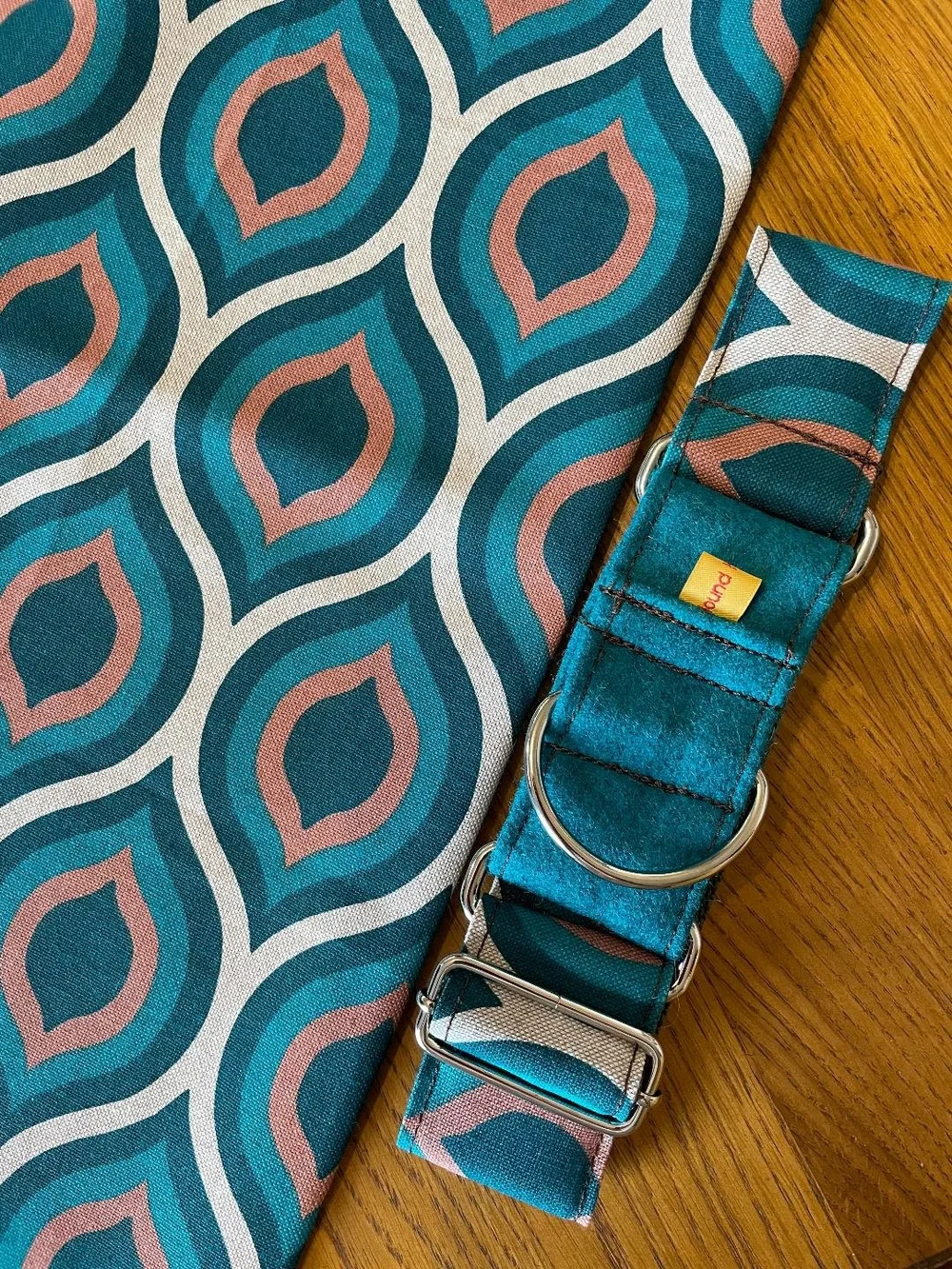 Fabric swatches — Hound Heart Collars