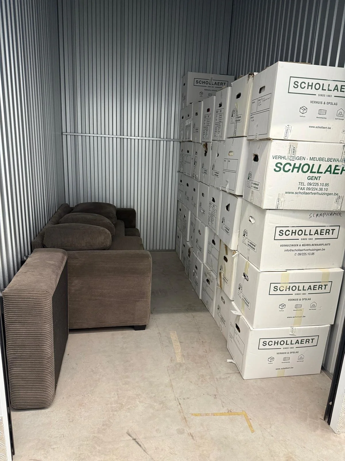 Veiling van storageboxen | bieden opslagcontainers — Schollaert