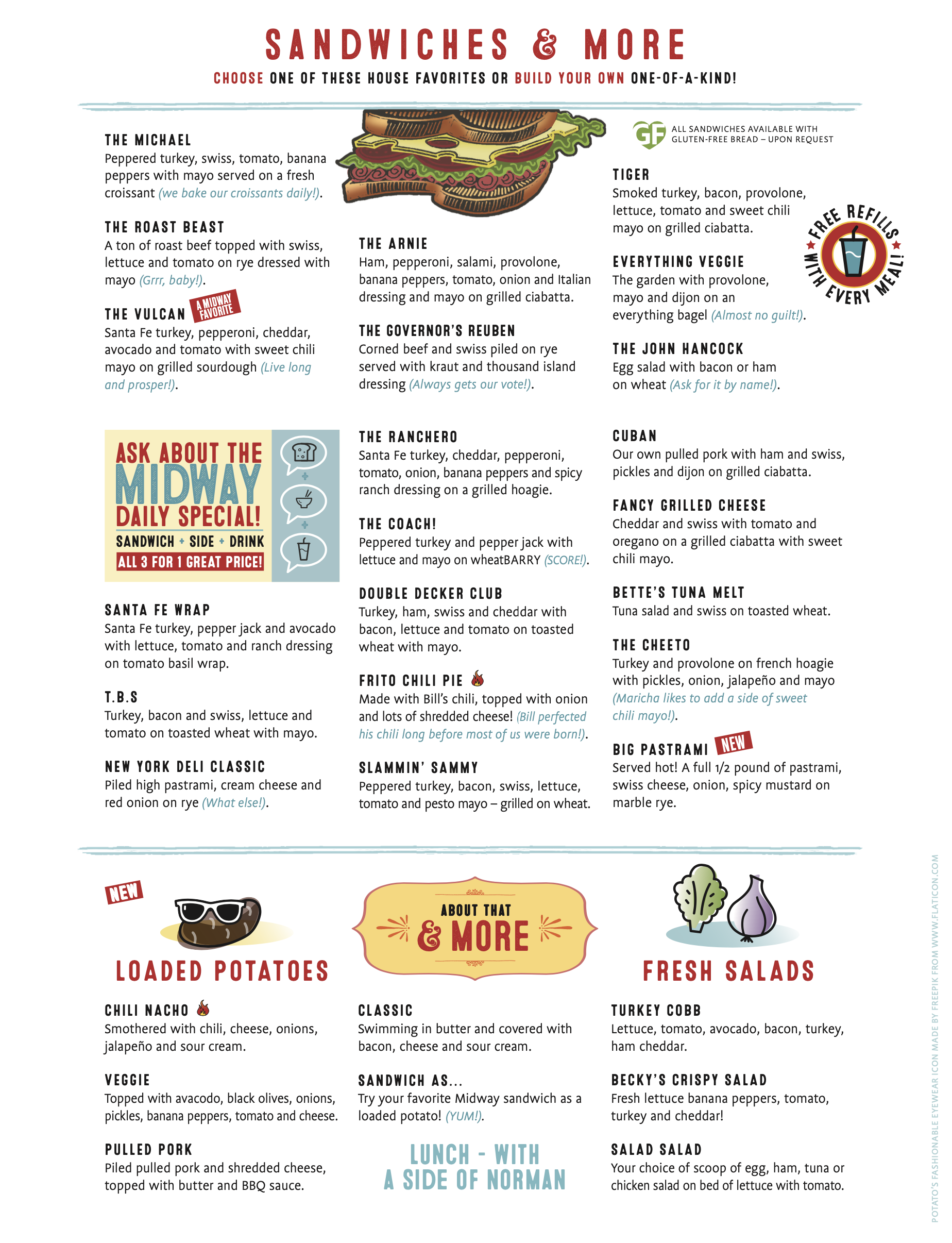 Menu — Midway Deli