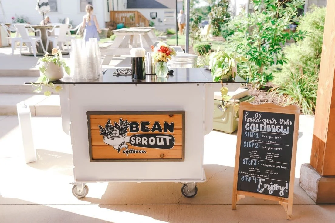 Bean Sprout Coffee Co. | Mobile Coffee Cart | Private Event Barista