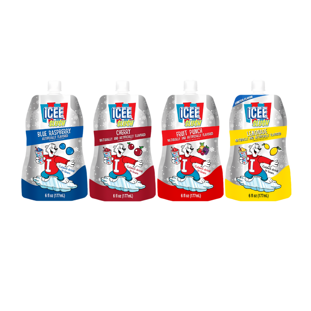Icee Slush Pouch — Pouch Brokers | Foodservice Broker for Big Easy Blends