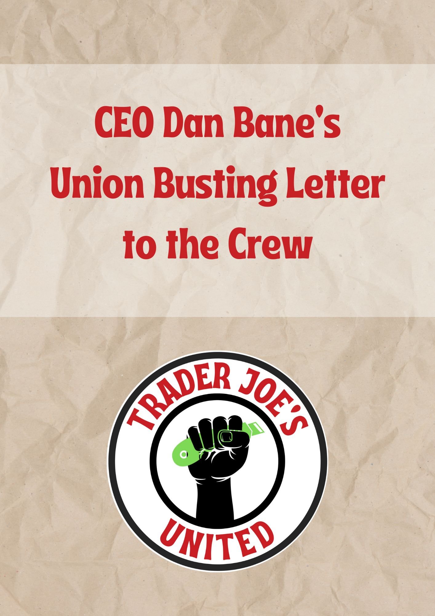 Crew Resources — Trader Joe's United!