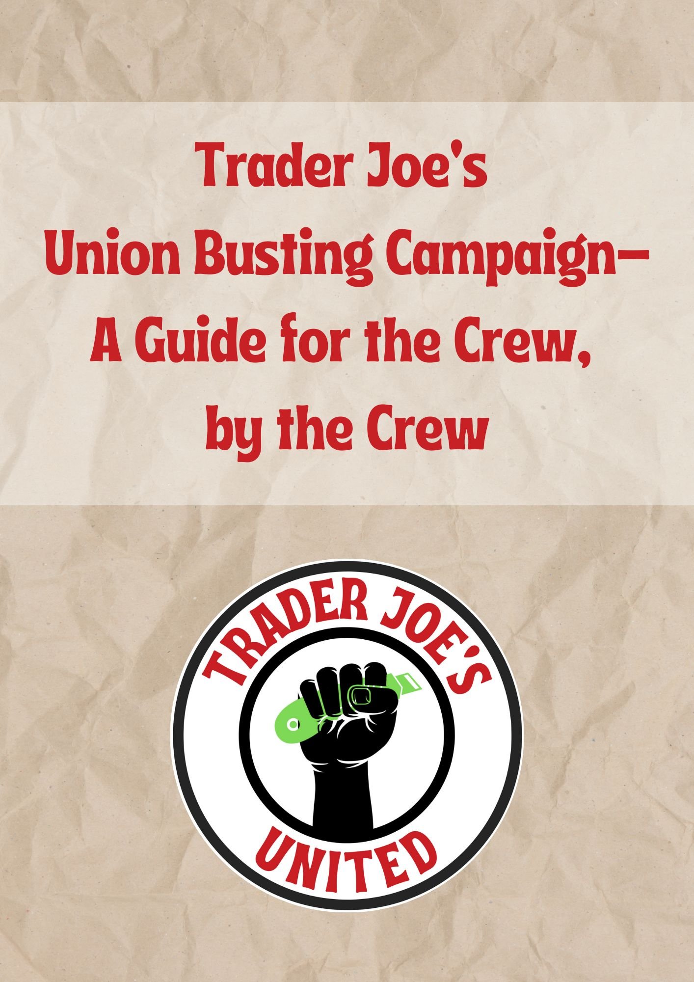 Crew Resources — Trader Joe's United!