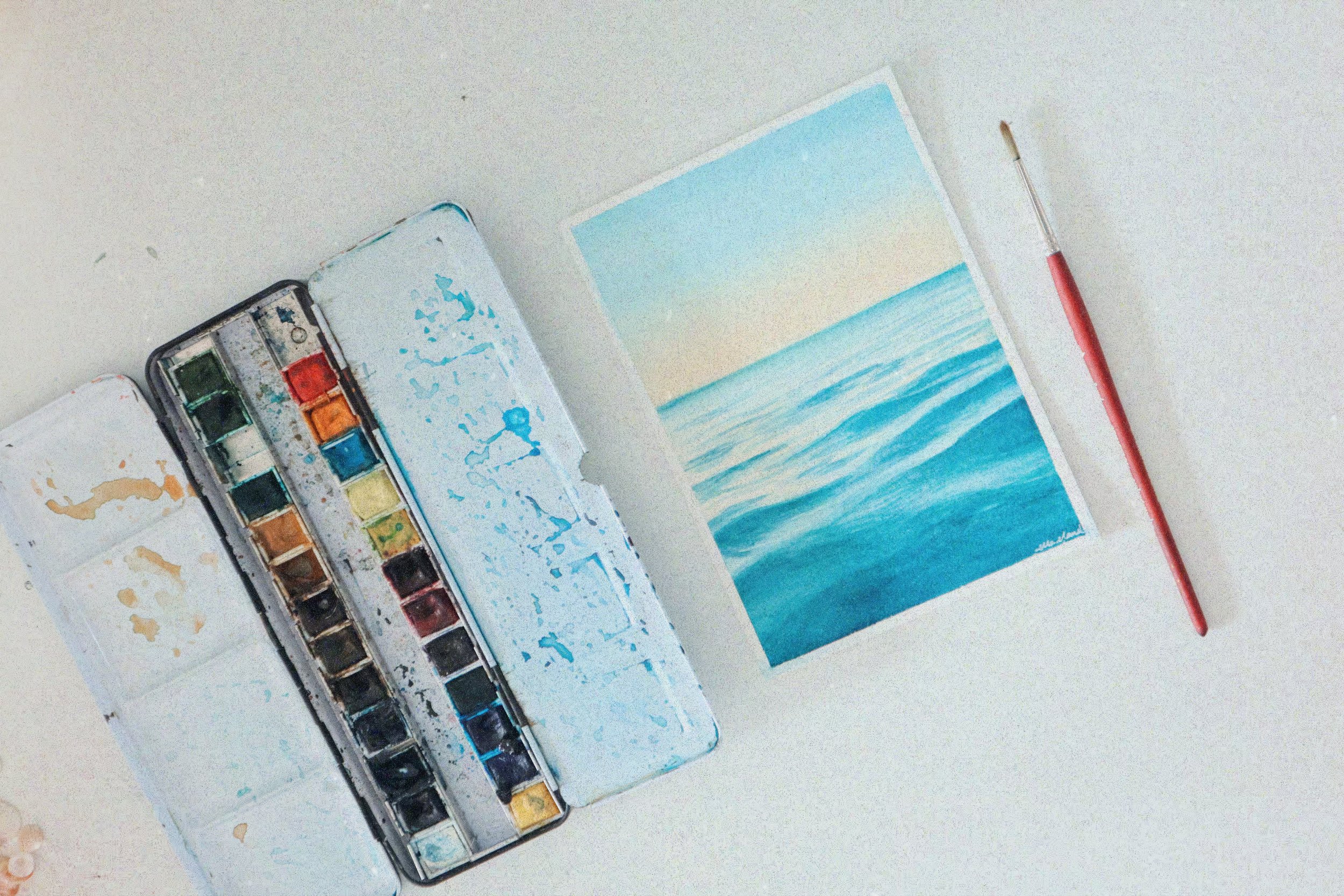 How to Paint Water in Watercolor: Easy Step-by-Step Tutorial for ...