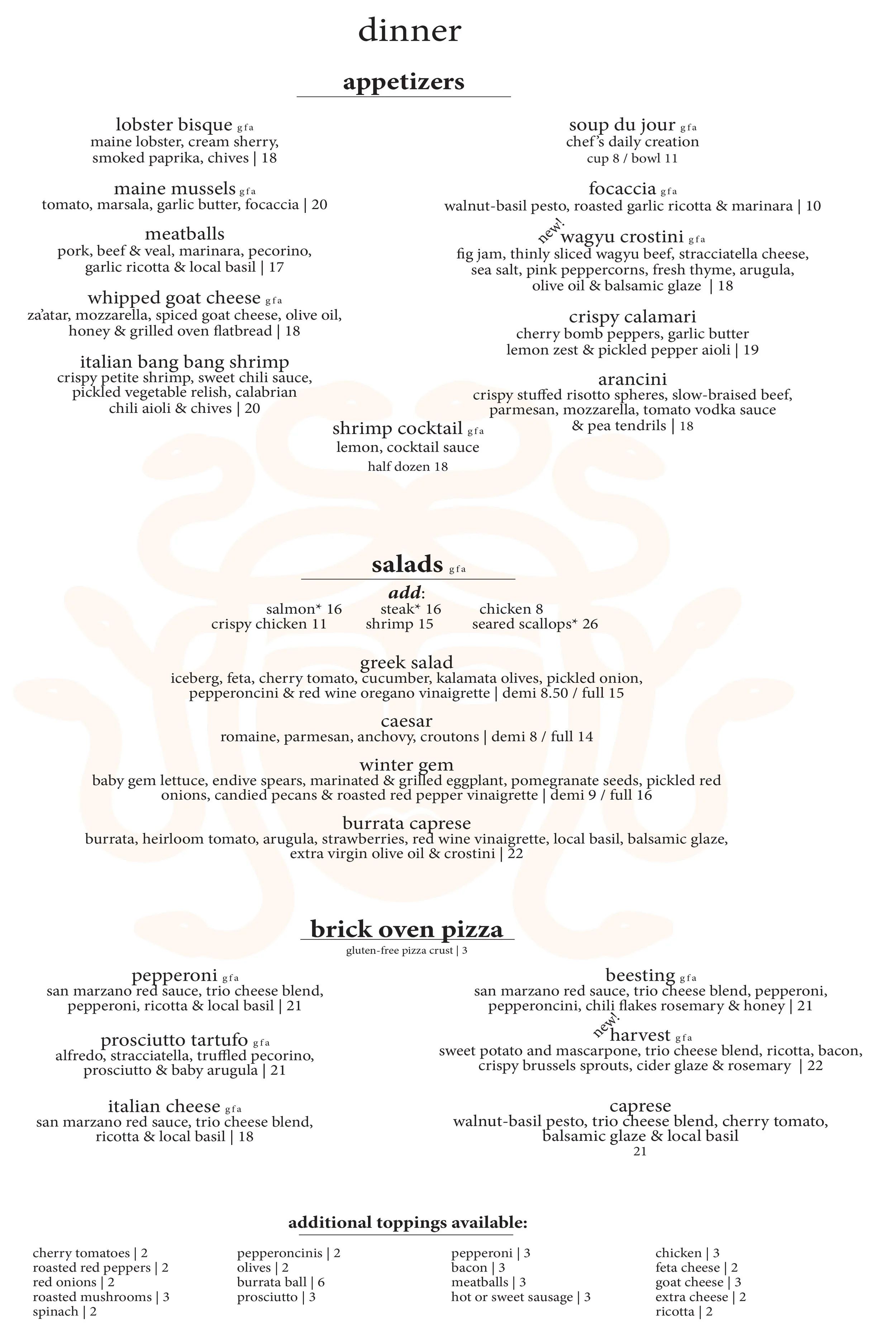 Dinner — Sicilian Table
