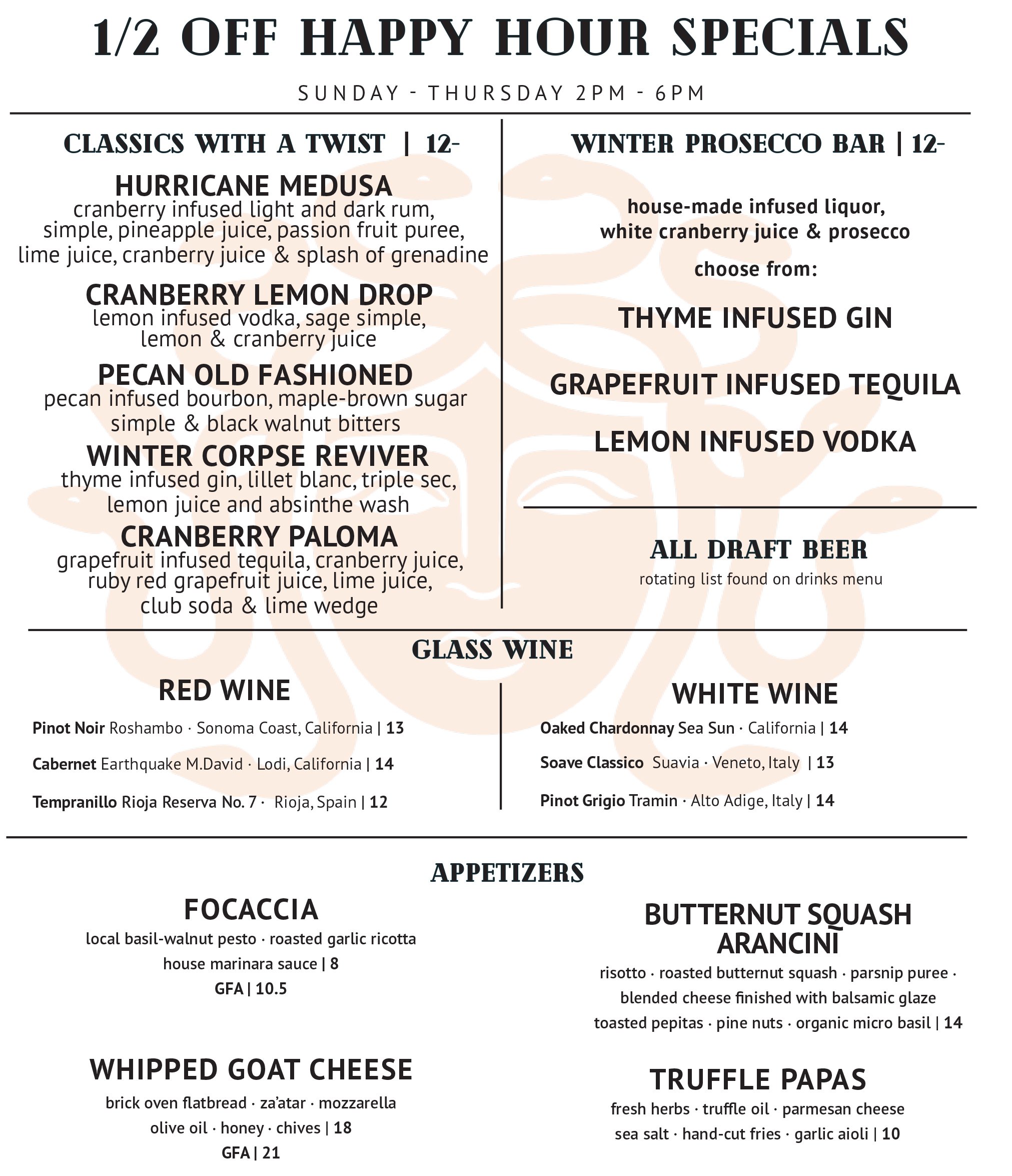 Happy Hour — Sicilian Table