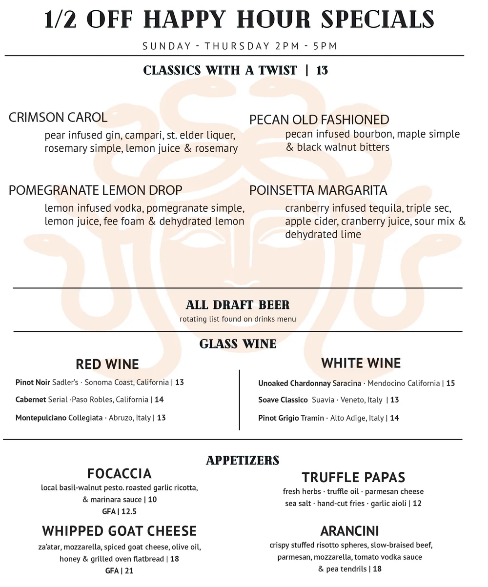 Happy Hour — Sicilian Table