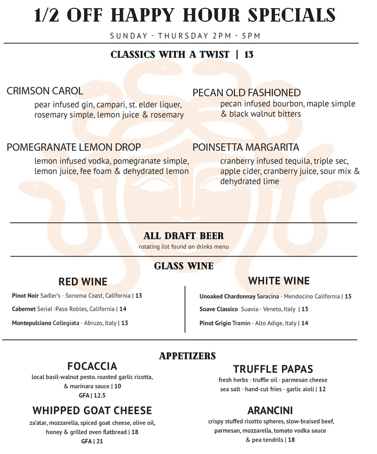 Happy Hour — Sicilian Table