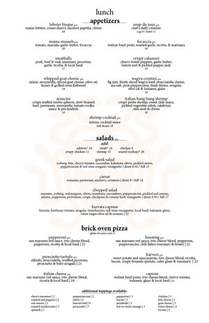 Lunch — Sicilian Table