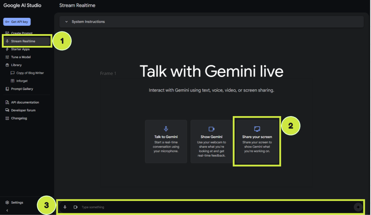 A Blockbuster in AI Assistance: Google AI Studio's Screen-Sharing ...