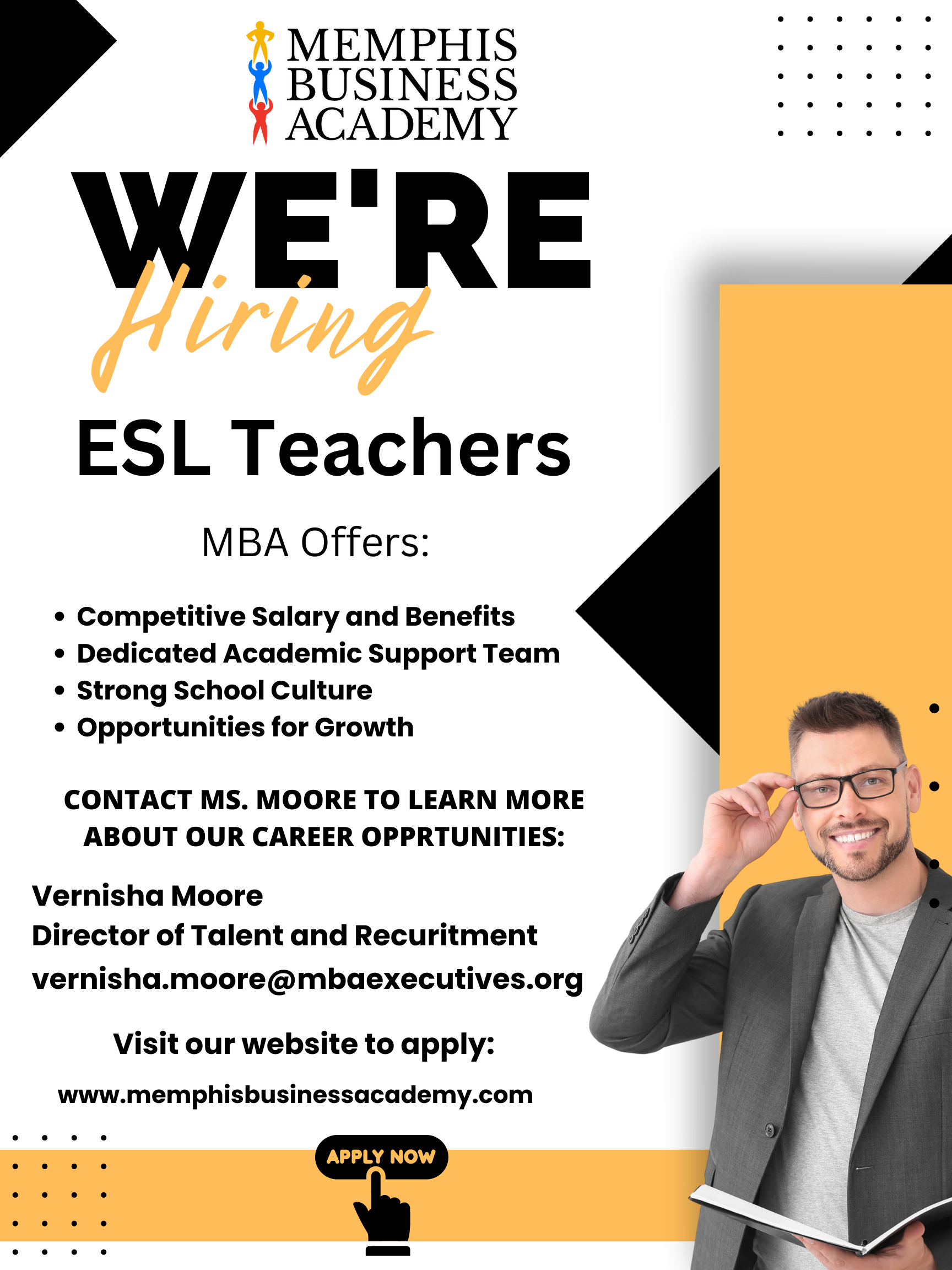 Careers — Memphis Business Academy