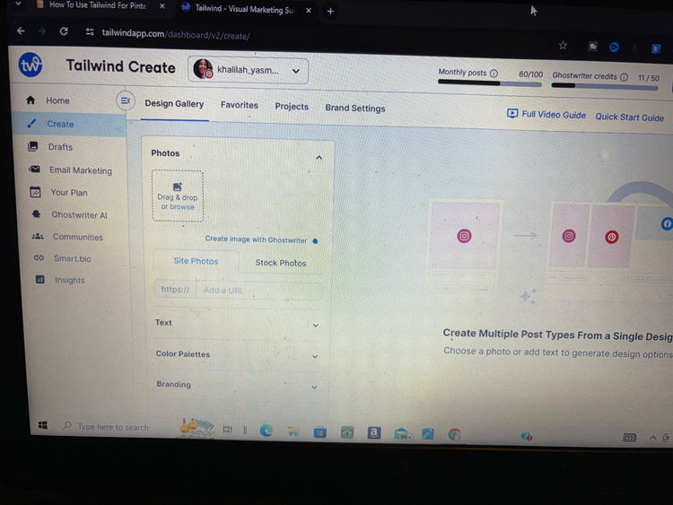 How To Use Tailwind For Pinterest. — Khalilah Yasmeen