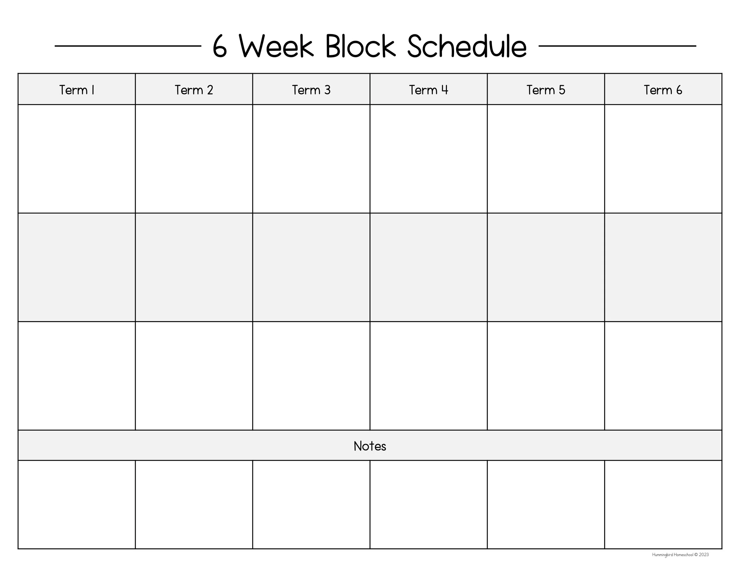 Creating the Best Homeschooling Schedules | Hummingbird Homeschool