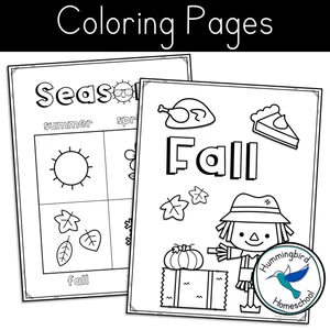 Four Seasons: Activities for Kindergarten & Preschool | Hummingbird ...