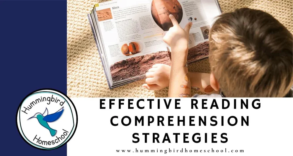 Reading Comprehension: Strategies For Homeschoolers | Hummingbird ...