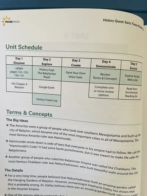 History Quest | A Solid Secular History Curriculum | Hummingbird Homeschool