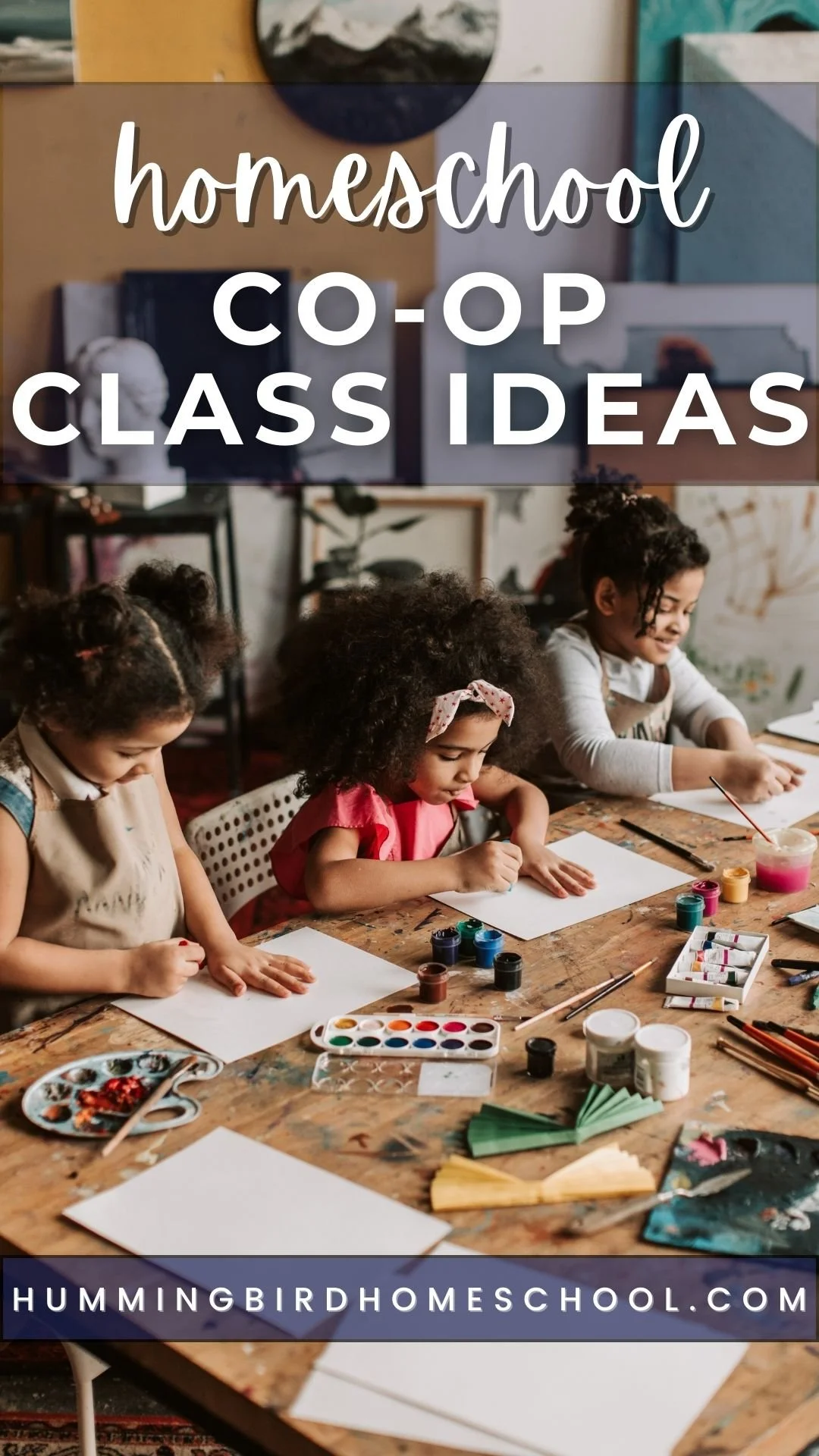 Giant List of Homeschool Co-op Class Ideas | Hummingbird Homeschool