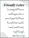 Writing A Friendly Letter: Format & Guide for Teaching Kids ...