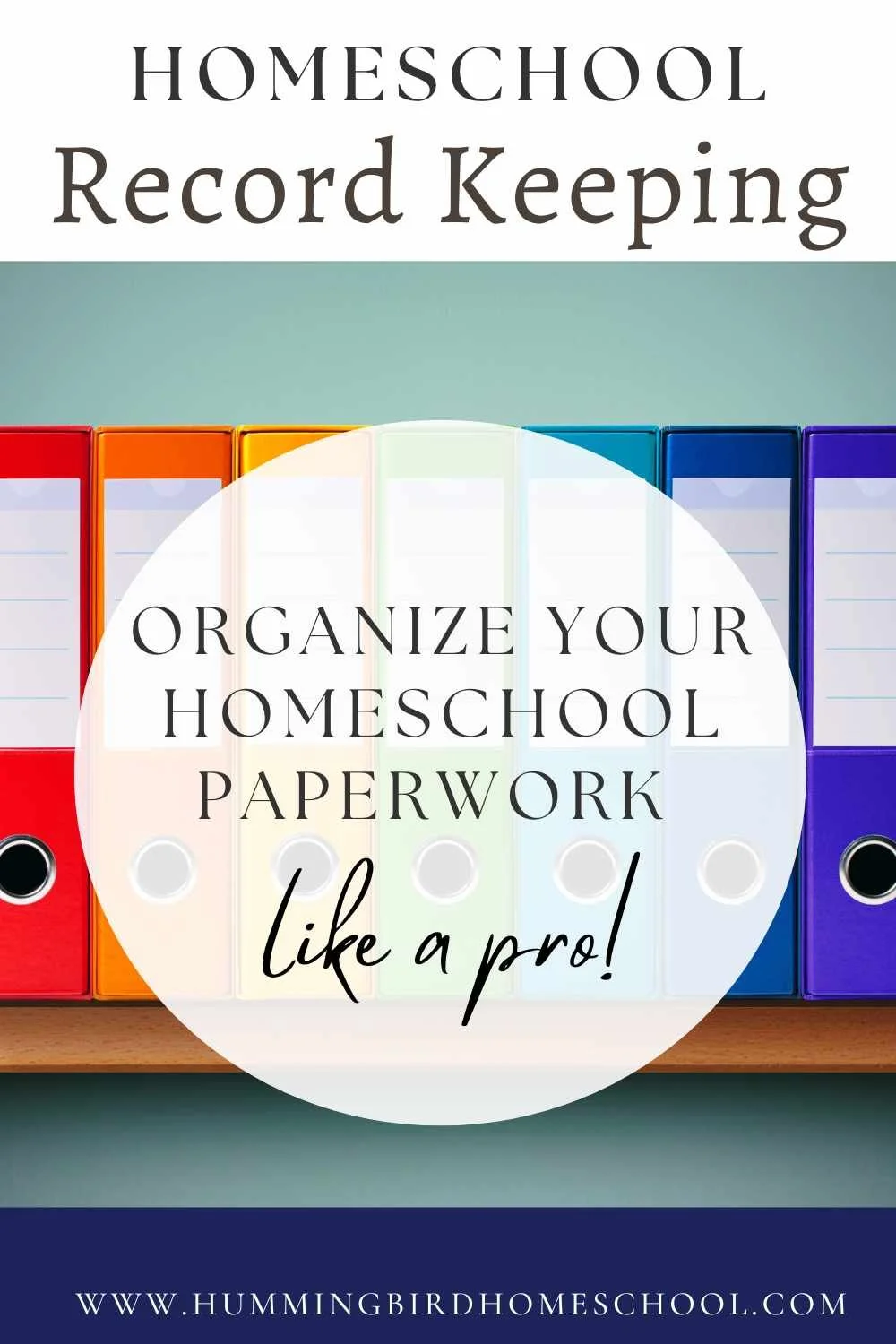 Keeping Homeschool Records: Organizing Homeschool Paperwork ...
