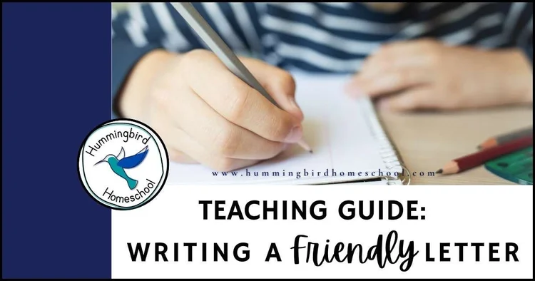 Writing A Friendly Letter: Format & Guide for Teaching Kids ...