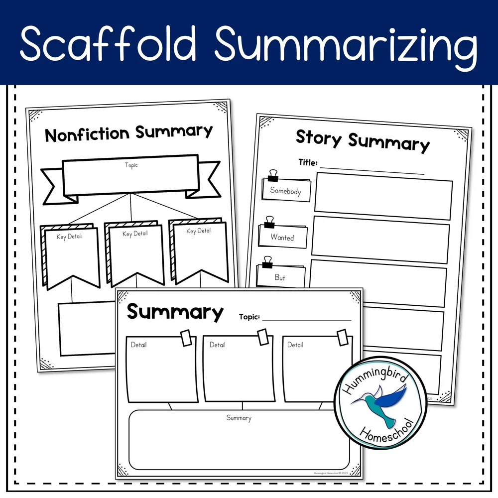 Reading Comprehension: Strategies For Homeschoolers | Hummingbird ...