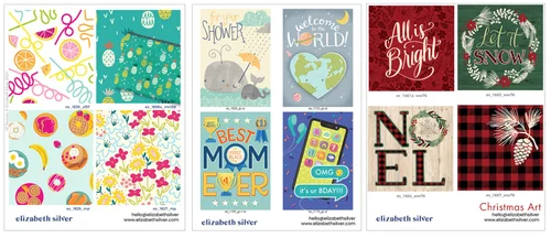 How to Format a Surface Pattern Design Portfolio — Elizabeth Silver ...