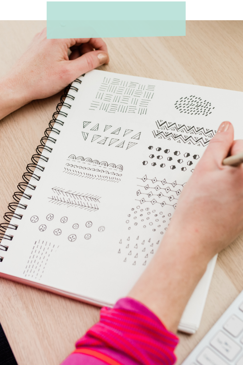 Elizabeth Silver Surface Pattern Design