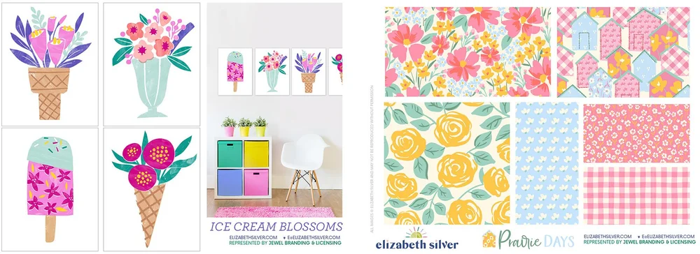 How to Format a Surface Pattern Design Portfolio — Elizabeth Silver ...