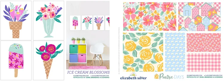 How to Format a Surface Pattern Design Portfolio — Elizabeth Silver ...