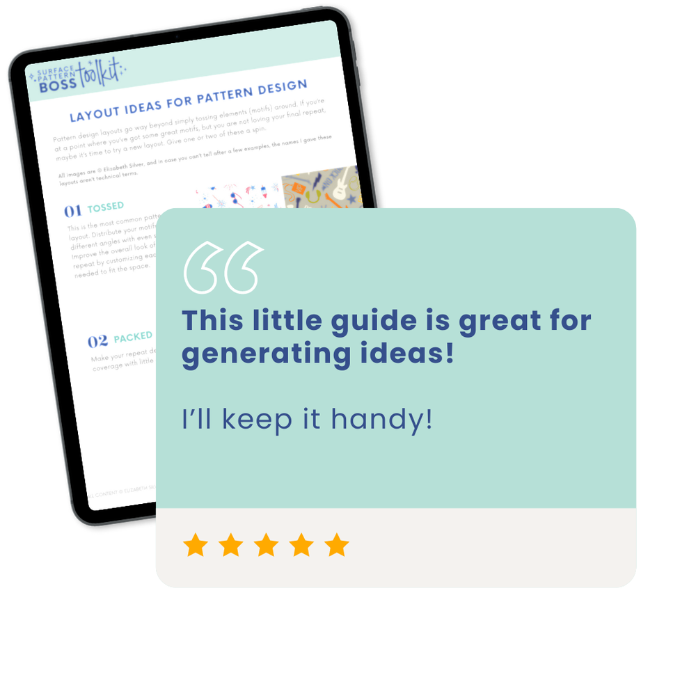 Top Tips to Create a Marketable Surface Design Collection — Elizabeth Silver Surface Pattern Design