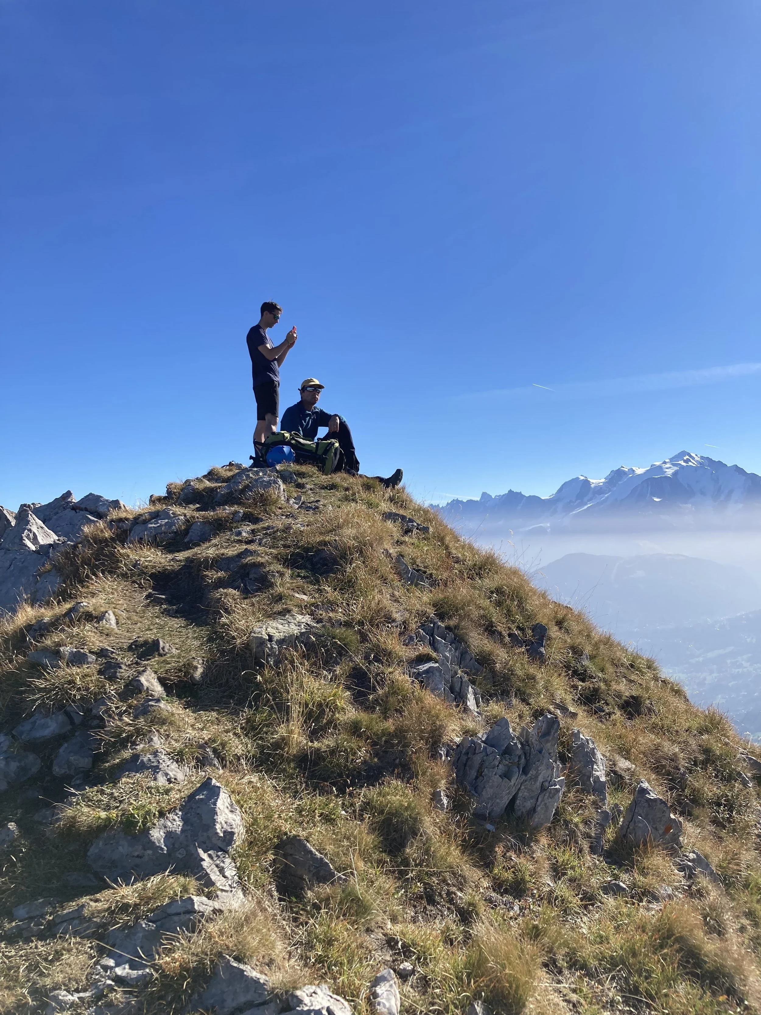 Trek encadré autour de la Pointe Percée dans les Aravis, 3 jours de ...