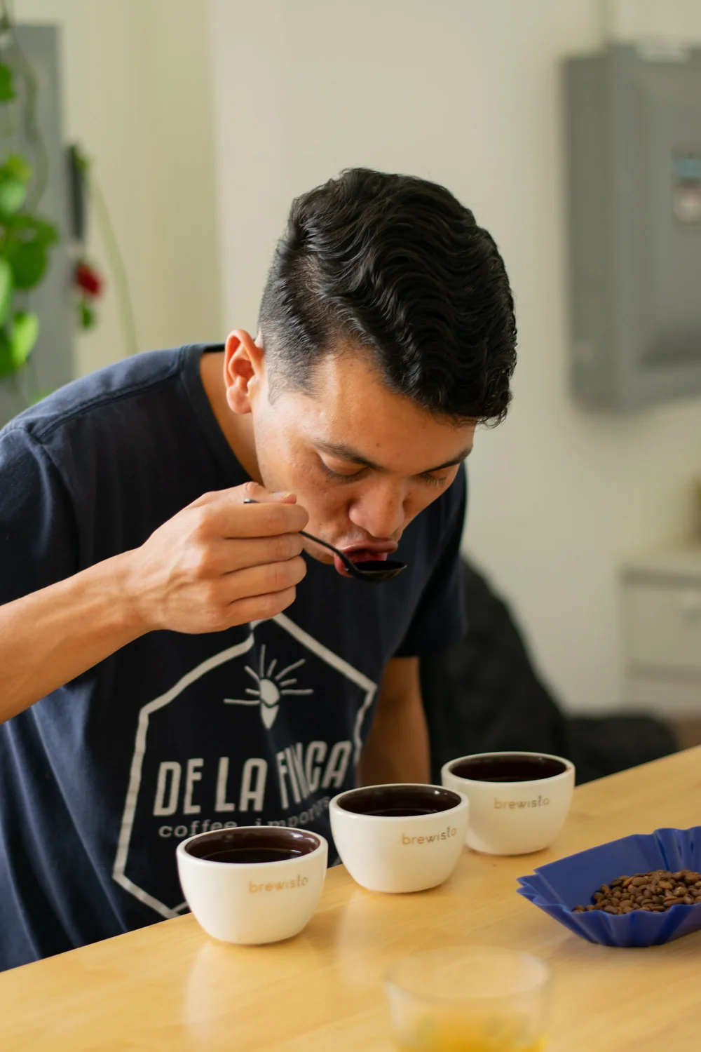 Beginner's Guide to Cupping Coffee for Roaster Production — De La Finca ...