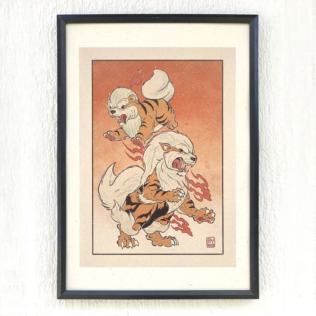 Pokai Gaku Parade (Evolution Line) - Art Print — ART YEUH