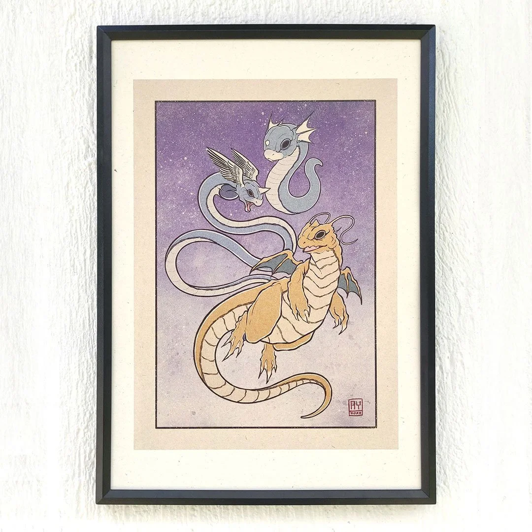 Pokai Gaku Parade (Evolution Line) - Art Print — ART YEUH