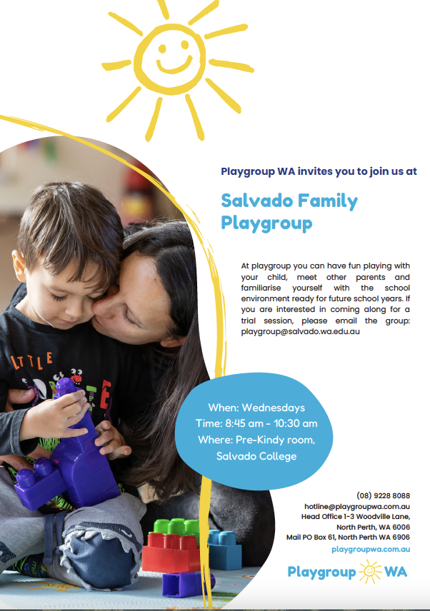 Playgroup — Salvado Catholic College