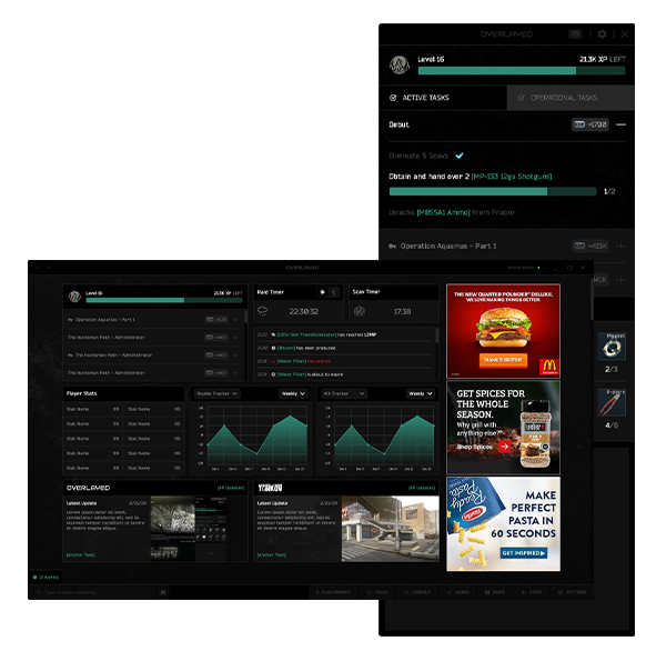Overlayed - In-Game Overlay & Dashboard — Brandon Campbell