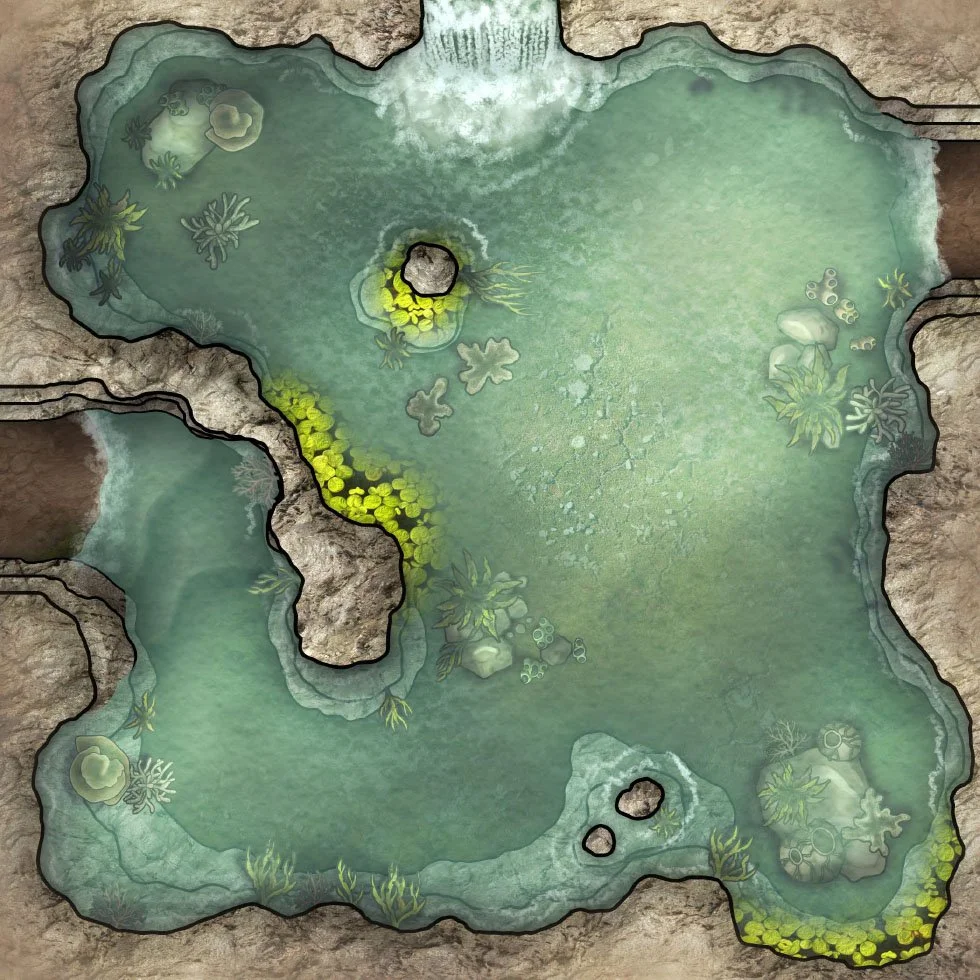 Free Modular Cavern Tiles TTRPG Battlemap - SERIES — Tom Cartos