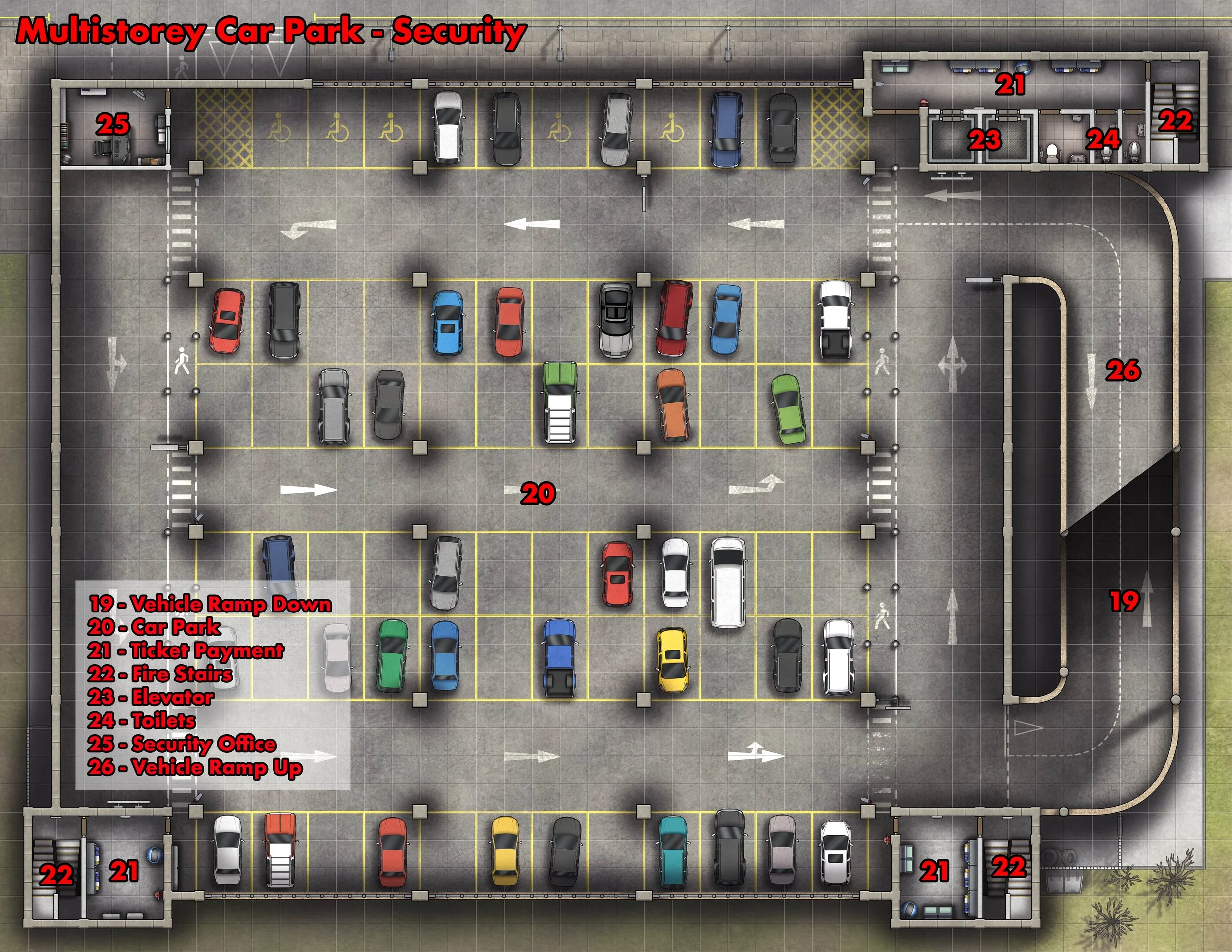 Modern TTRPG Battlemaps — Tom Cartos