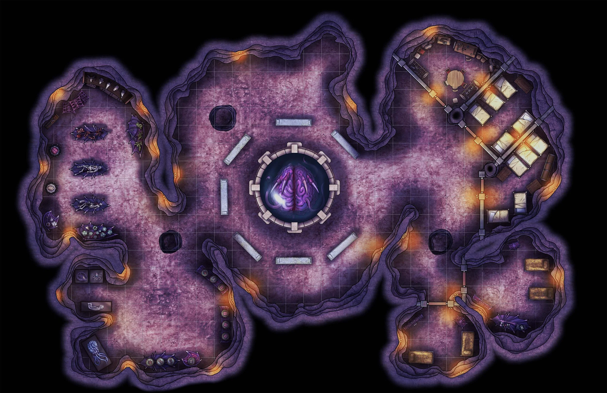 TTRPG Battlemaps - Hideouts & Lairs — Tom Cartos