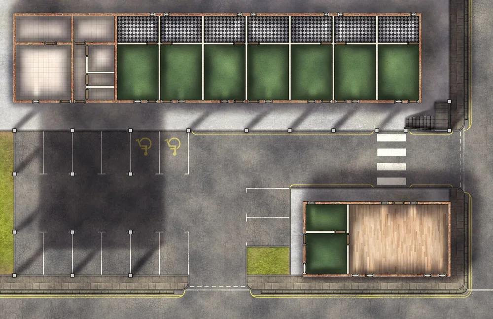Modern TTRPG Battlemaps — Tom Cartos